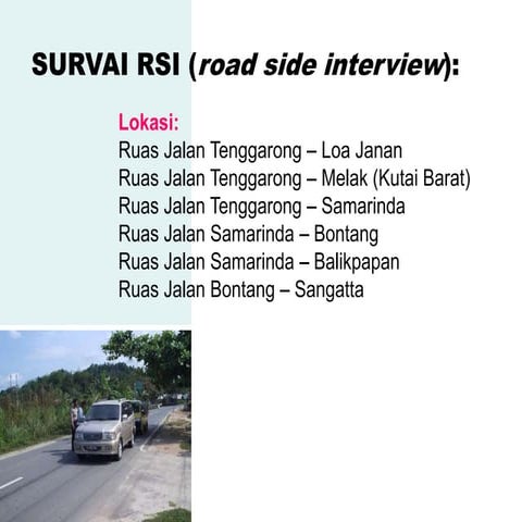 SURVAI RSI (road side interview).ppt