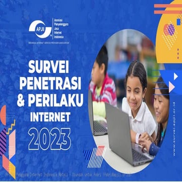SURVEI PELAKU & PENETRASI INTERNET DI INDONESIA.pdf