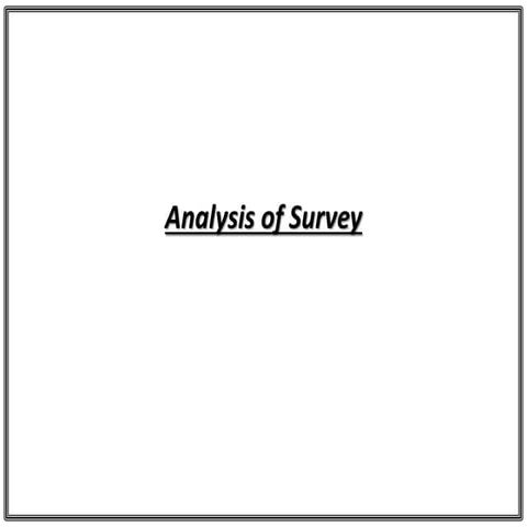 Survey Analysis Pptx