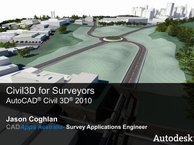 AutoCAD_Civil_3D.pptx for students of civil department | PPTX