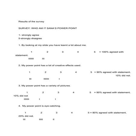 Survey for ct project | DOC