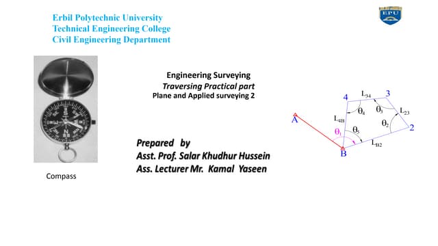 Measuring of Horizontal angle Practical Part | PDF