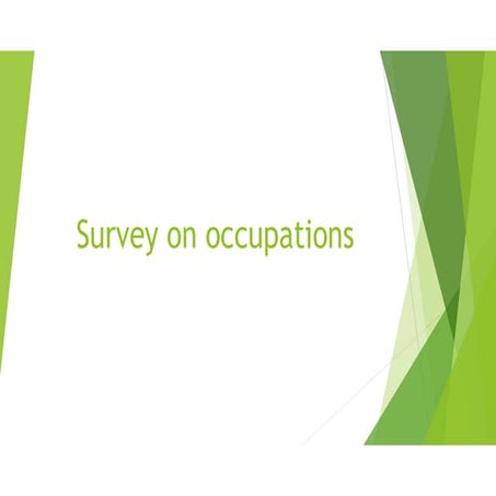 Survey On Occupation class 7 dav bhubaneswar.pdf