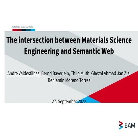 Presentation MSE 2022 | PPT