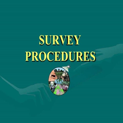 Ppt on Survey Procedures in Public Health Dentistry | PDF