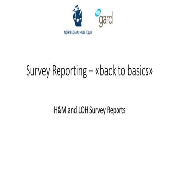Survey reporting back to basics.pdf