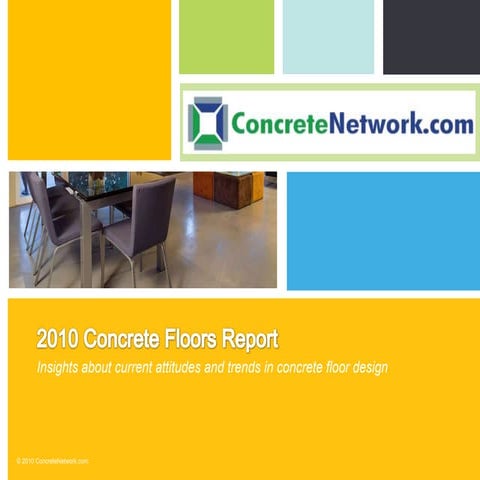 Concrete Floor Report | PPTX