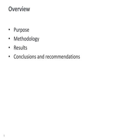 Survey report template | PPTX
