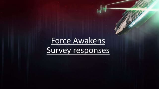 Survey findings | DOCX