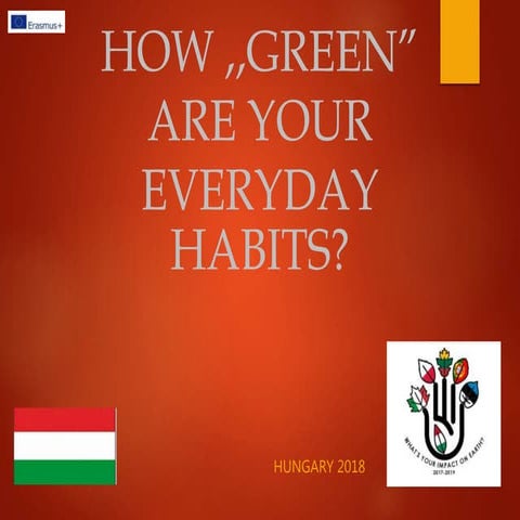 How green are you questionnaire | PPT
