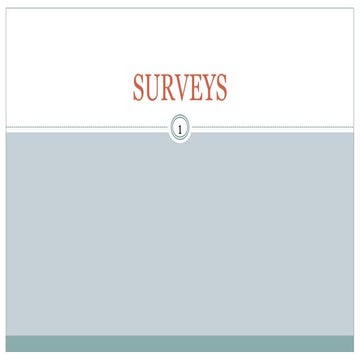 SURVEYS CH.2.pptx | Geography | Science