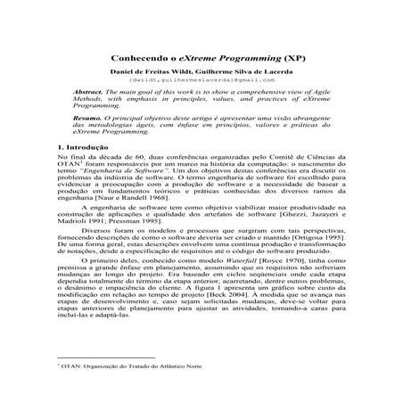 Conhecendo o eXtreme Programming | PDF