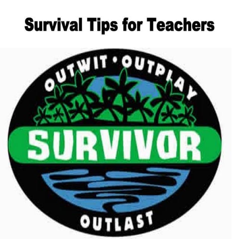 How to survive as a new teacher | PDF