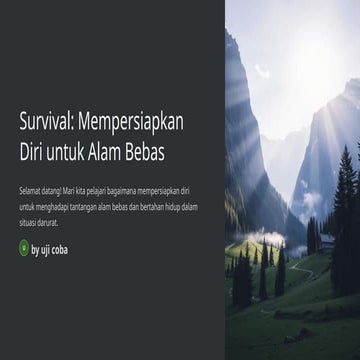 Survival-Mempersiapkan-Diri-untuk-Alam-Bebas.pptx