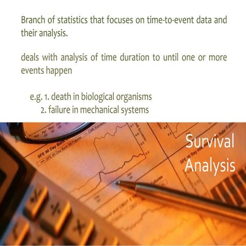 Survival Analysis | PPTX | Cancer | Diseases and Conditions