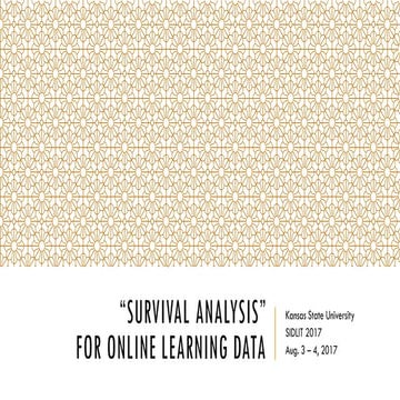 Advanced Survival Analysis | PDF