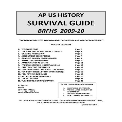 AMSCO AP US History | PPTX