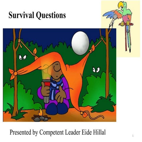 Survival questions | PPT