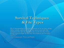 Professional Preparation for First Year Students | PPT