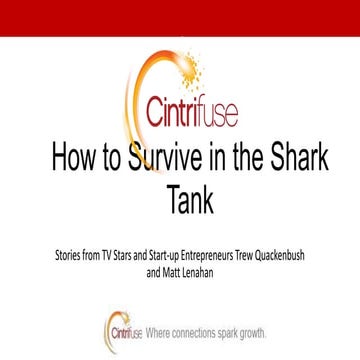 How to Survive in the Shark Tank | PPT