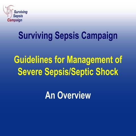 Surviving Sepsis_ Evidence Based Medicine.ppt