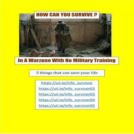 SURVIVAL TECHNIQUES | PDF