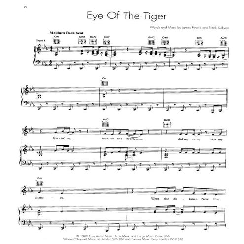 Survivor eye-of-the-tiger | PDF