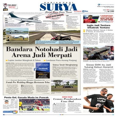 Epaper Surya 12 September 2013 | PDF