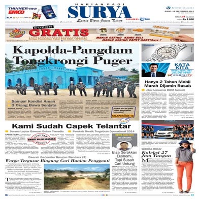 Surya epaper 13 september 2013 | PDF