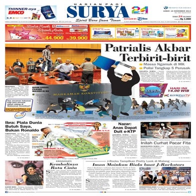 Surya epaper 15 november 2013 | PDF