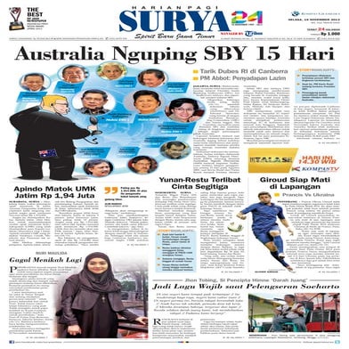 Surya epaper 19 november 2013 | PDF