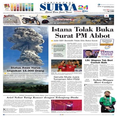 Surya epaper 25 november 2013 | PDF