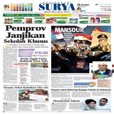Surya Epaper 5 Juli 2013 | PDF