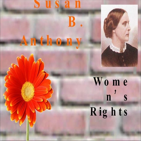 Susan B. Anthony Power Point | PPT