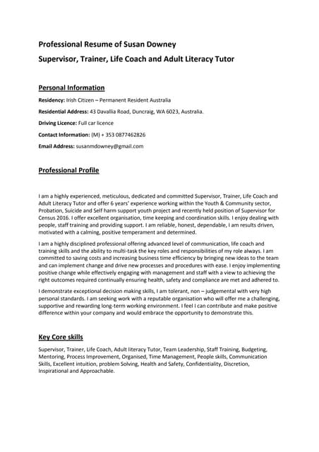 Resume Kristen Gagnon | PDF