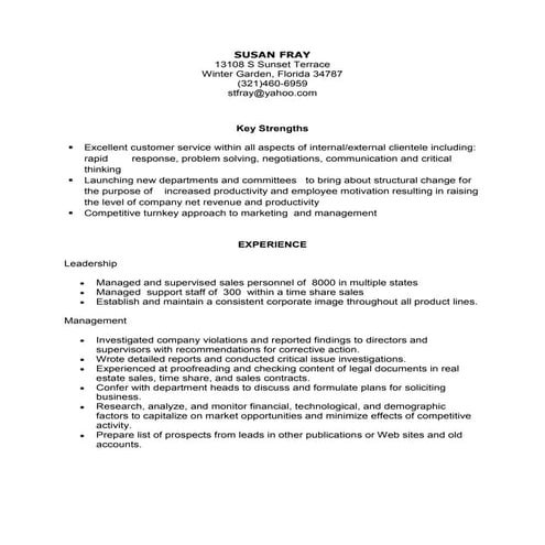 Resume 2015 | PDF