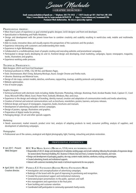 Caroline Miranda - Resume 2020 | PDF