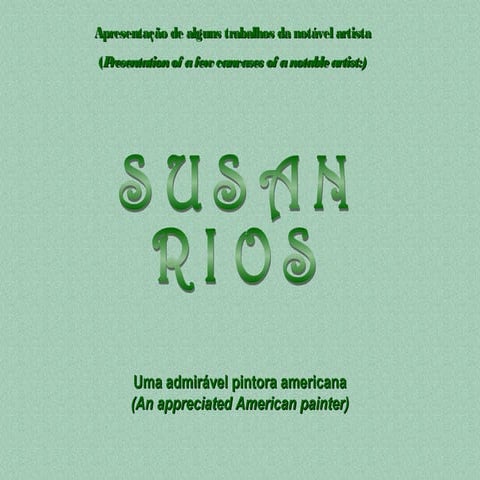Susan Rios 1 | PPT
