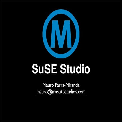 SUSE Studio | PPT