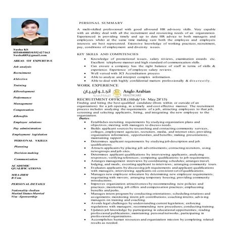 Susha KS HR | DOCX