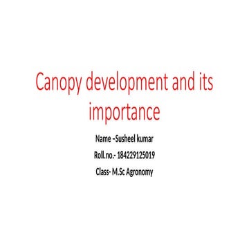 Canopy development and its importance .pptx