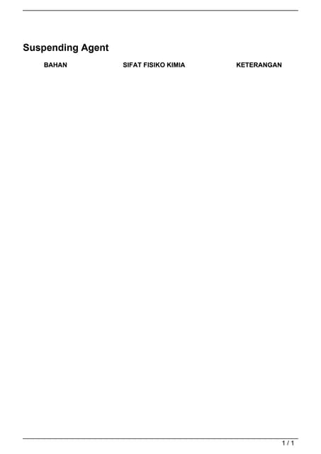 Suspending agents | PPTX