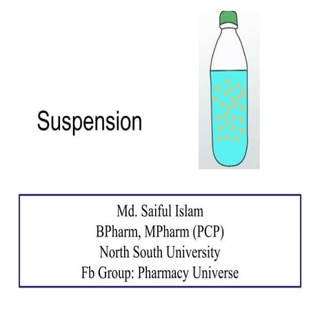 Pharm Excipients suspending and emulsifying agents | PPTX