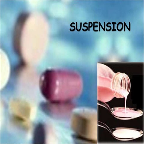 suspension of medicated syrups for industry ppt | PPT
