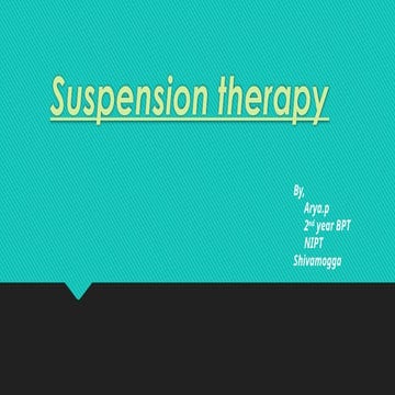 suspension therapy exercise therapy.pptx