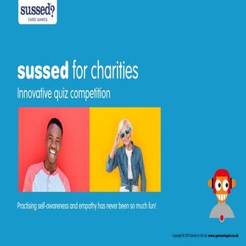 sussed charity team quiz competition | PPT