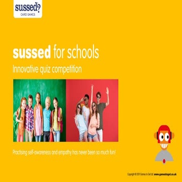 sussed school team quiz competition | PPT
