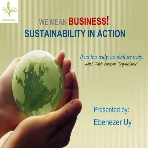 Sustainability in Action! | PPTX