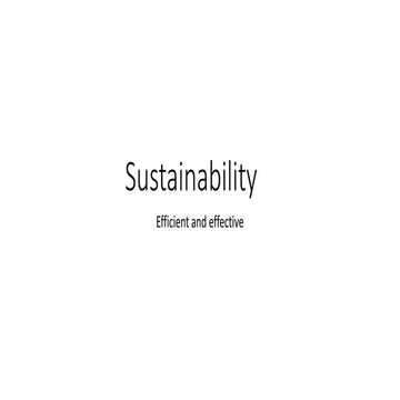 Sustainability definition meaning methods and trends | PPTX