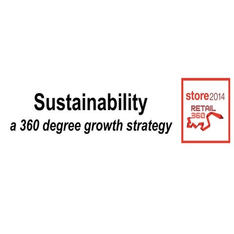 Sustainability a 360 degree growth strategy | PDF